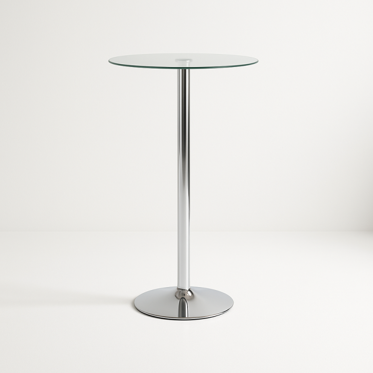 High Table Glass - Concept Furniture Hire